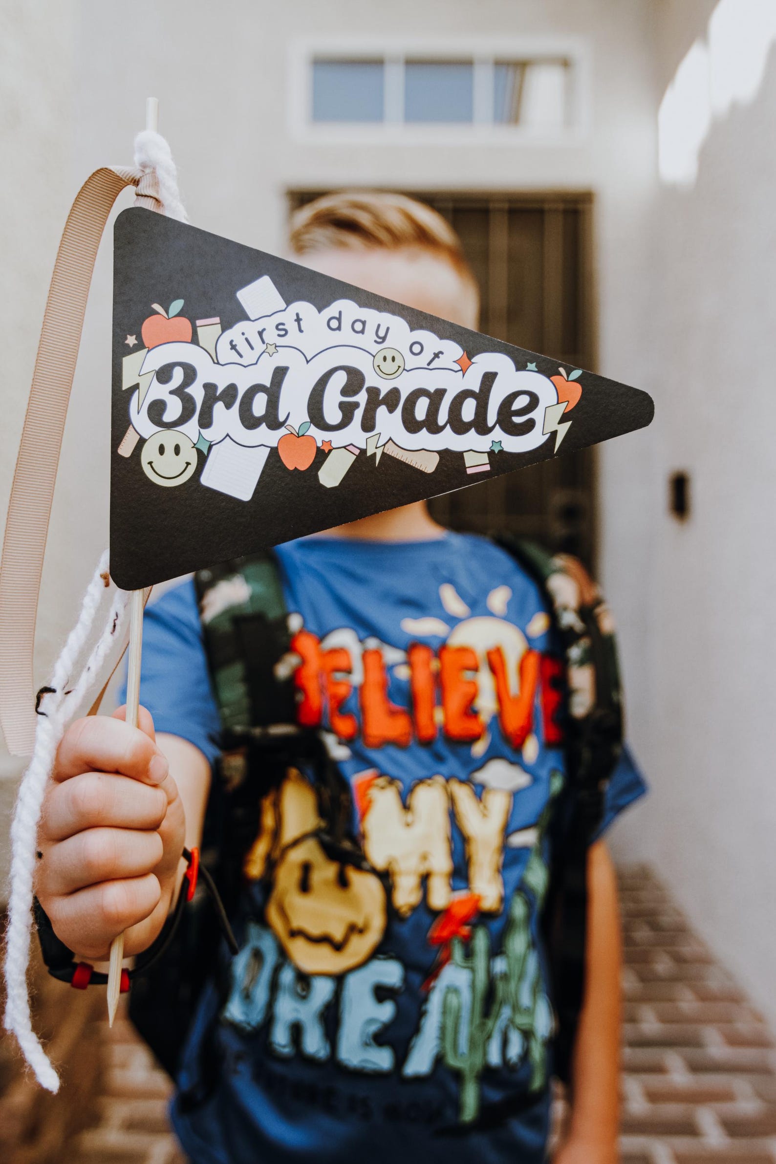 Back to School Flags First Day of School Flags 2024 School DIY Flags - Etsy