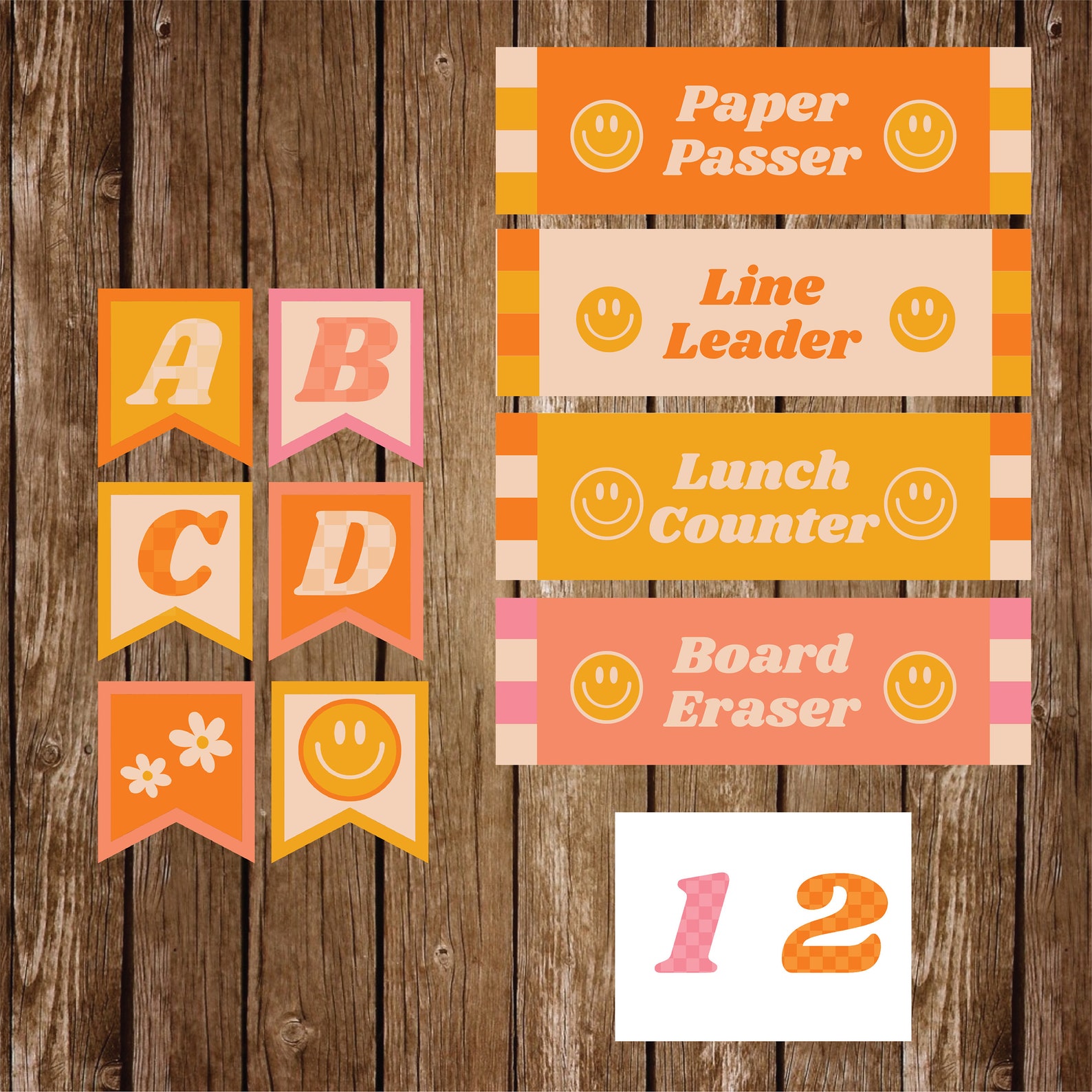 GROOVY CLASSROOM THEME || Retro Classroom Theme || Teacher's Pack ...