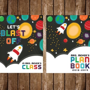 SPACE CLASSROOM THEME || Let's Blast Off! || Teacher's Pack ...