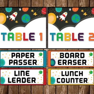 SPACE CLASSROOM THEME || Let's Blast Off! || Teacher's Pack ...