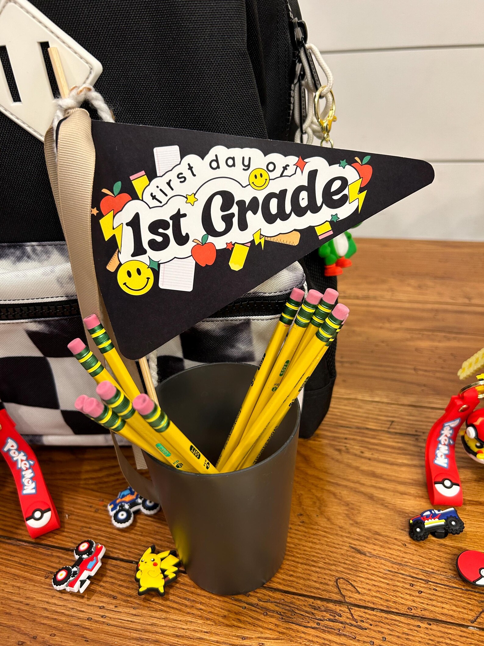 Back to School Flags First Day of School Flags 2024 School DIY Flags - Etsy