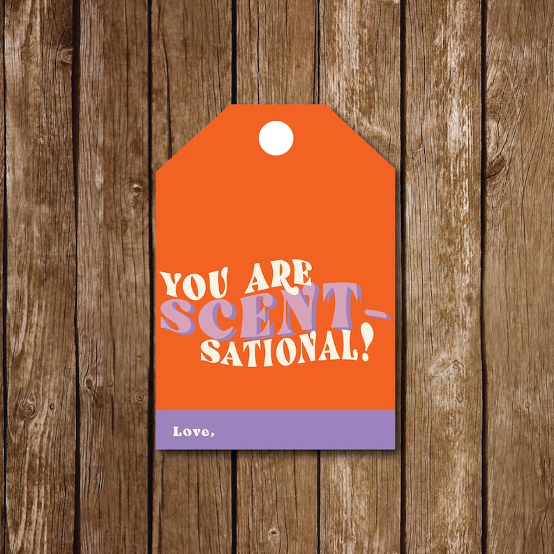 YOU ARE SCENTSATIONAL Teacher Appreciation Tag || Candle Teacher Gift ...