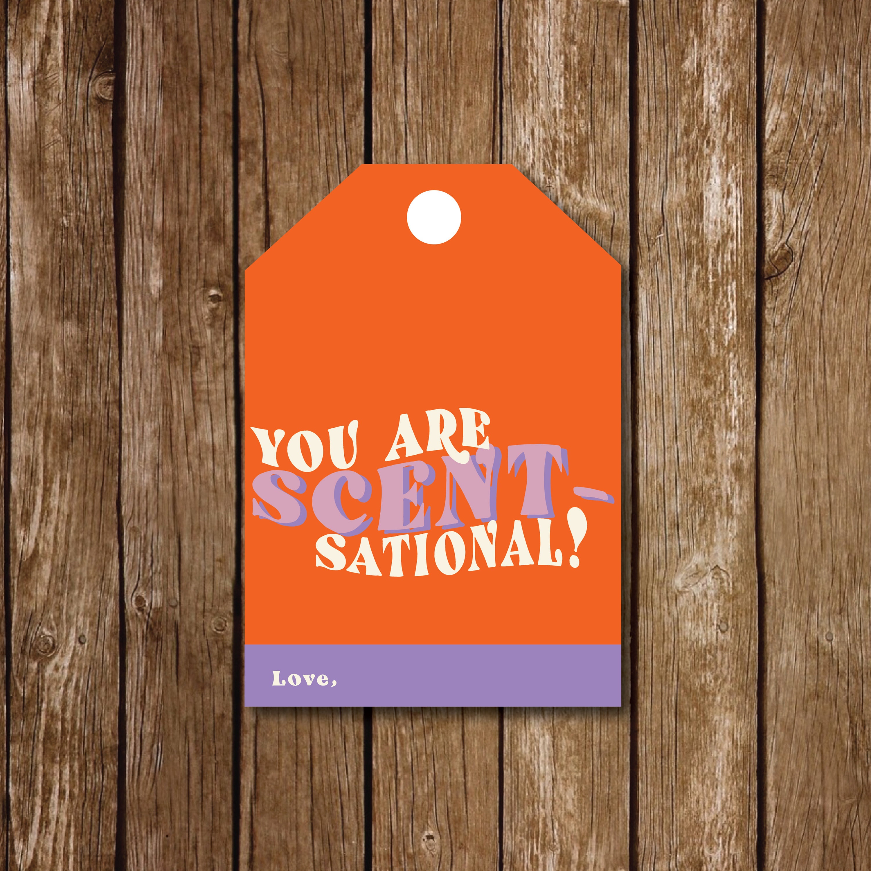 YOU ARE SCENTSATIONAL Teacher Appreciation Tag || Candle Teacher Gift ...