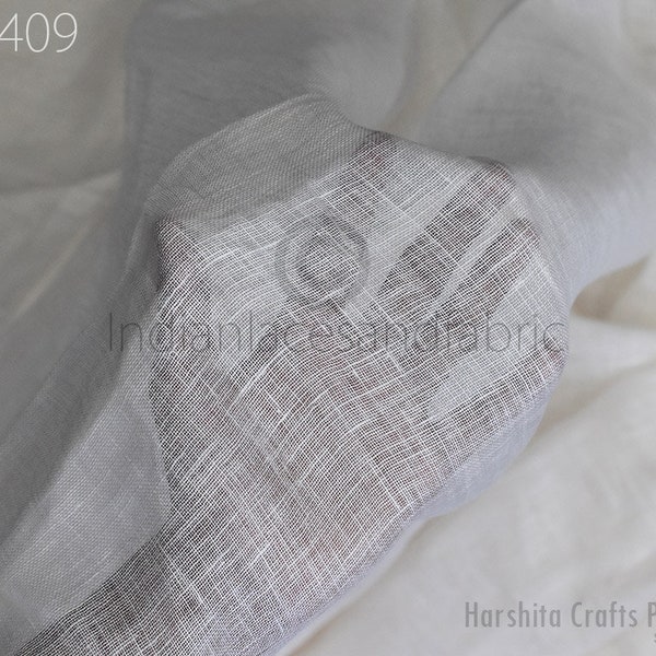 Sheer Linen Fabric - Etsy