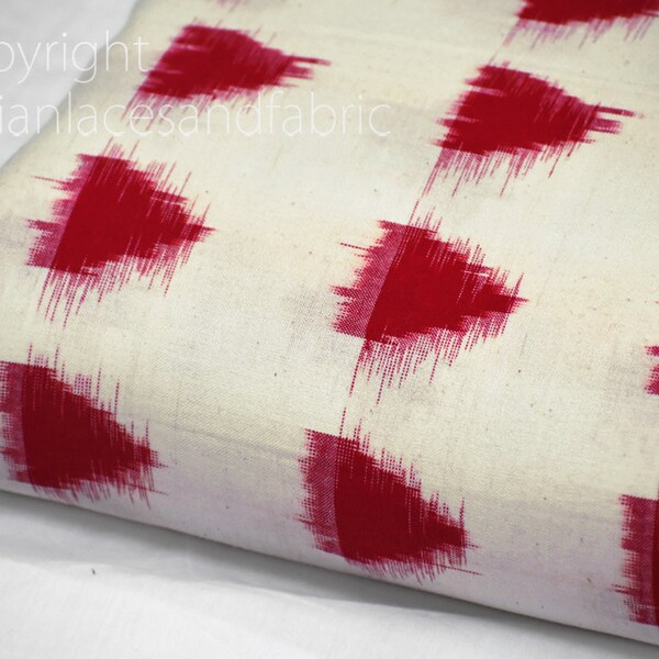 Red Ikat - Etsy
