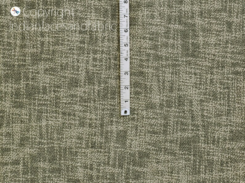 Indian Tweed Fabric Sold by the Yard Grey Woven Wool Blend Textile ...