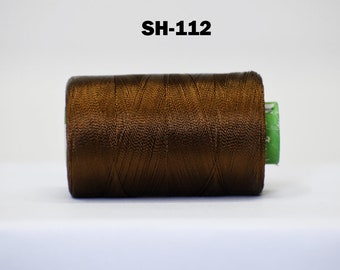 Dark Grey Silk Thread Spool, Art Silk Thread, Hand and Machine ...