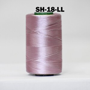 Buy Sweet Pink Silk Thread Spool, Art Silk Thread, Hand Machine ...