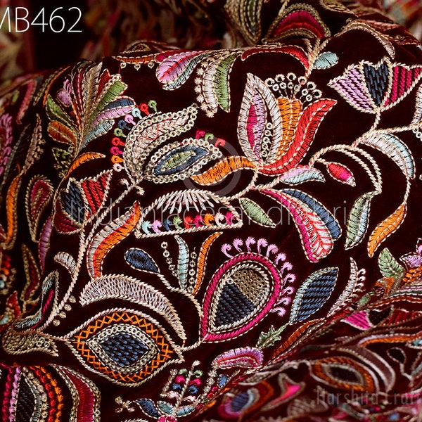 Beaded Velvet Fabric - Etsy