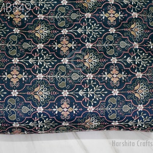 Indian Embroidered by the Yard Fabric Sewing DIY Crafting Embroidery ...