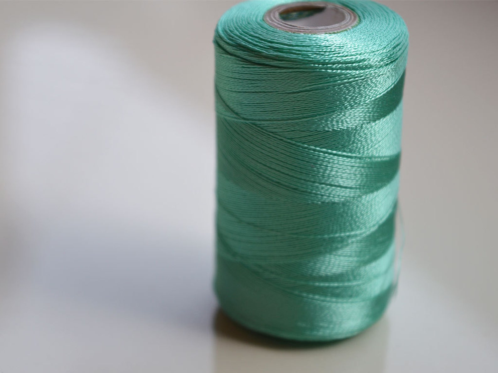 Mint Green Silk Thread Spool Art Silk Thread Hand / Machine - Etsy