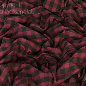 Indian Check Ikat Cotton Fabric by Yard Homespun Handwoven - Etsy