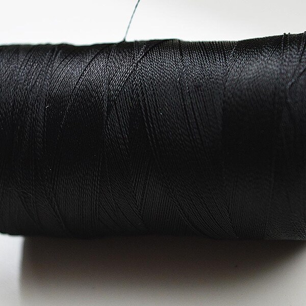 Black Silk Thread - Etsy