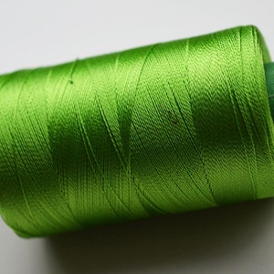 Buy Spring Green Thread Spool Art Silk Thread Hand and Machine Online ...