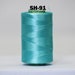 Light Sea Green Silk Thread Spool, Silk Thread, Hand / Machine ...