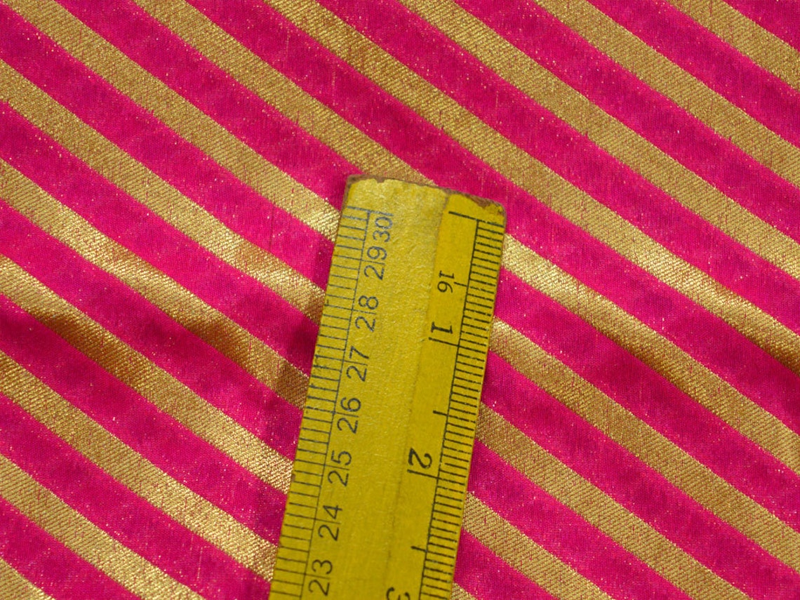 Indian Brocade Coral Red Diagonal Strip Banarasi Wedding Dress | Etsy