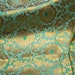 Light Turquoise Brocade by the Yard Fabric Banarasi Blended - Etsy