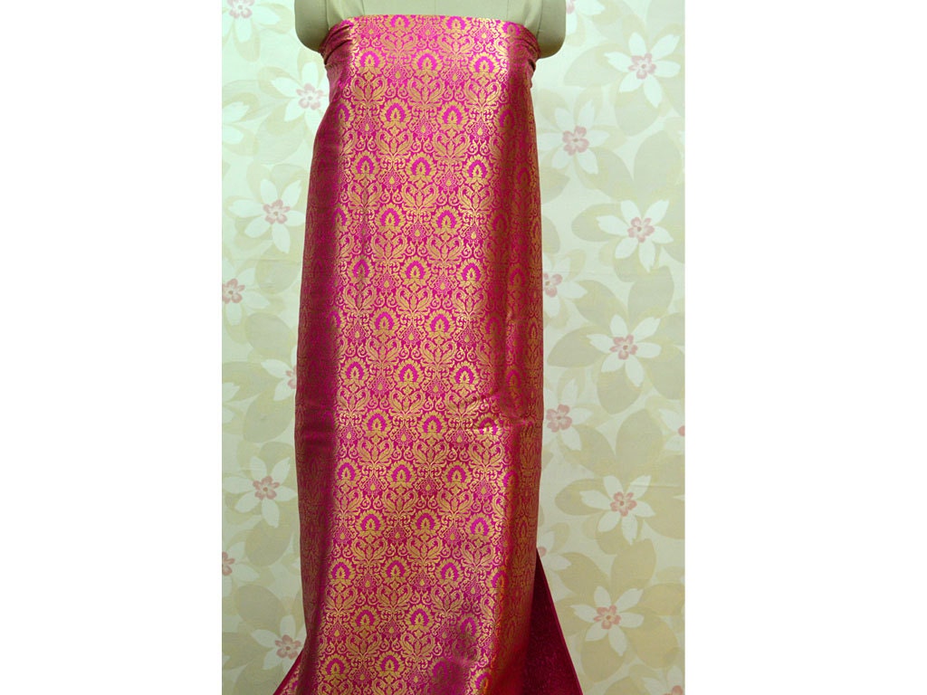 2.5 Meter Indian Wedding Dresses Lehenga Sold Brocade Cushion Covers ...