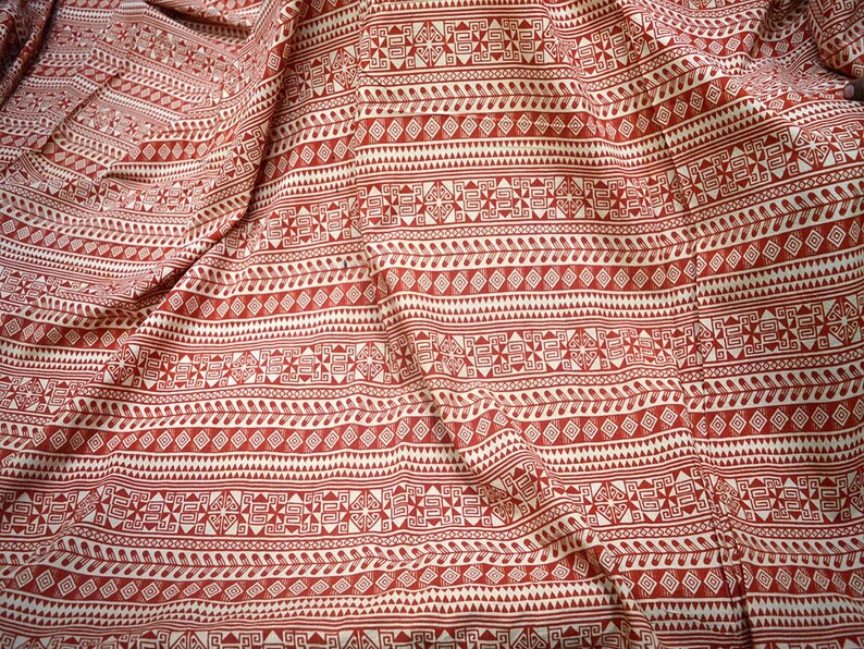 Red Geometric Quilting Sewing Crafting Baby Nursery Crib Drapes ...
