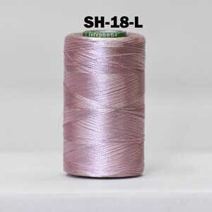 Baby Pink Silk Thread Spool, Art Silk Thread, Hand and Machine ...
