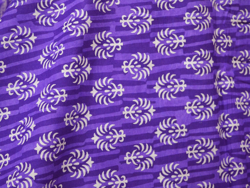 Block Print Fabric Soft Cotton Fabric by the yard Hand Printed | Etsy