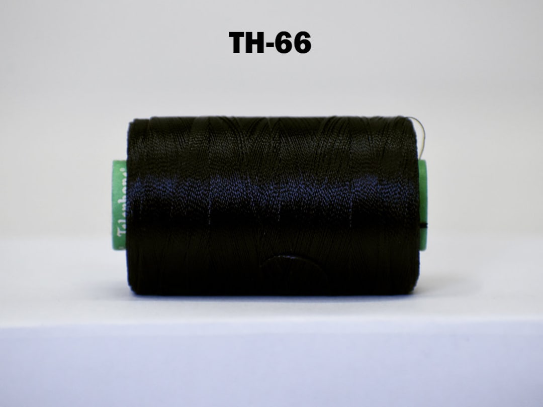 Black Silk Thread Spool, Art Silk Thread, Hand and Machine Embroidery ...