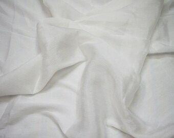 Dyeable Indian White Pure Silk Chinon Chiffon Fabric by the Yard Dupattas Saree Fabric Costume Apparel Wedding Bridesmaid Crafting Sewing Etsy UK