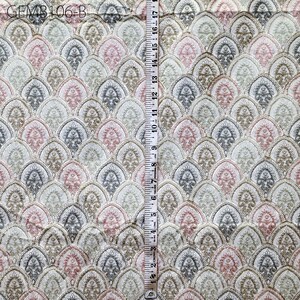 Buy Ivory Embroidered Fabric by the Yard Sewing DIY Crafting Embroidery ...