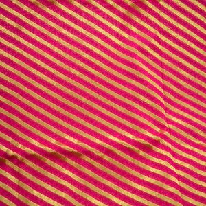 Indian Brocade Coral Red Diagonal Strip Banarasi Wedding Dress - Etsy