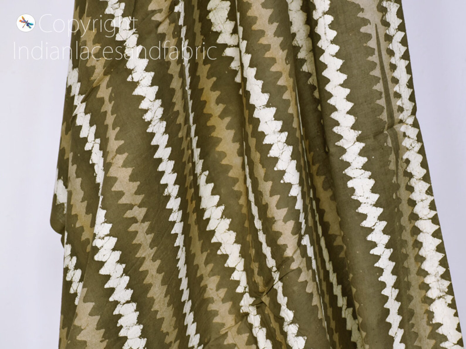 Indian Dabu Indian Hand Block Print Soft Cotton Fabric by the Yard ...