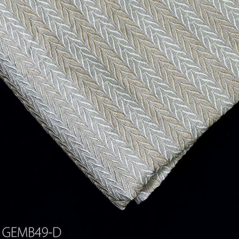 Grey Embroidered Fabric by the Yard Sewing Crafting Indian Embroidery ...