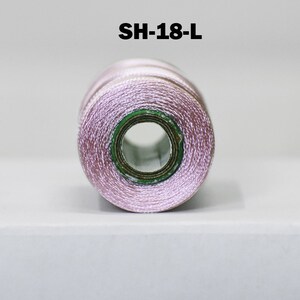 Baby Pink Silk Thread Spool, Art Silk Thread, Hand and Machine ...
