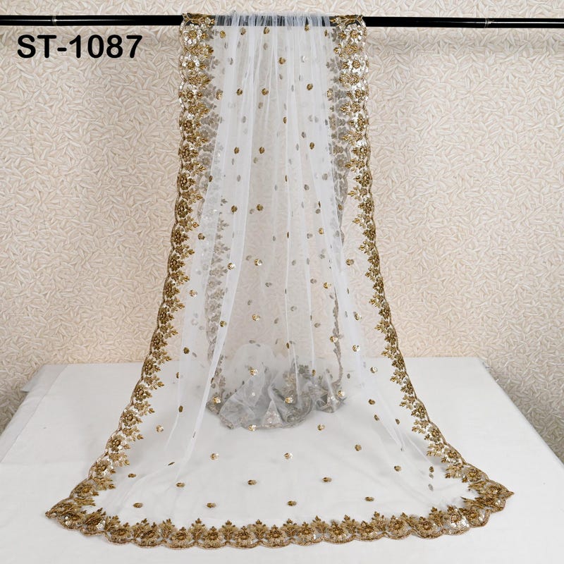 Indian Chunni - Etsy