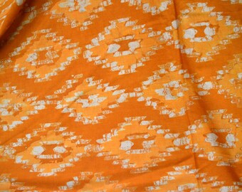 Red Indian Hand Block Print Soft Cotton Fabric Sold by Yard | Etsy