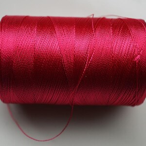 Classic Magenta Art Silk Thread Spool Hand / Machine - Etsy