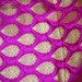 Magenta Brocade Costume Fabric Brocade by the Yard Indian Brocade ...