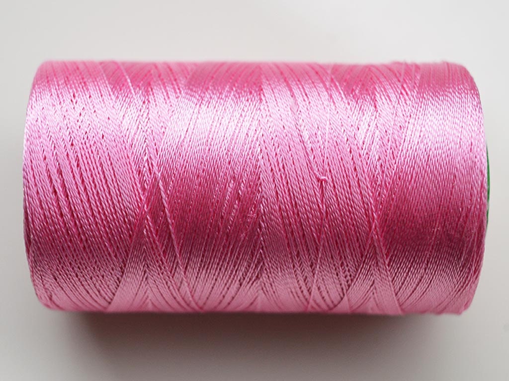 Pink Flamingo Silk Thread Spool Art Silk Thread Hand And | Etsy