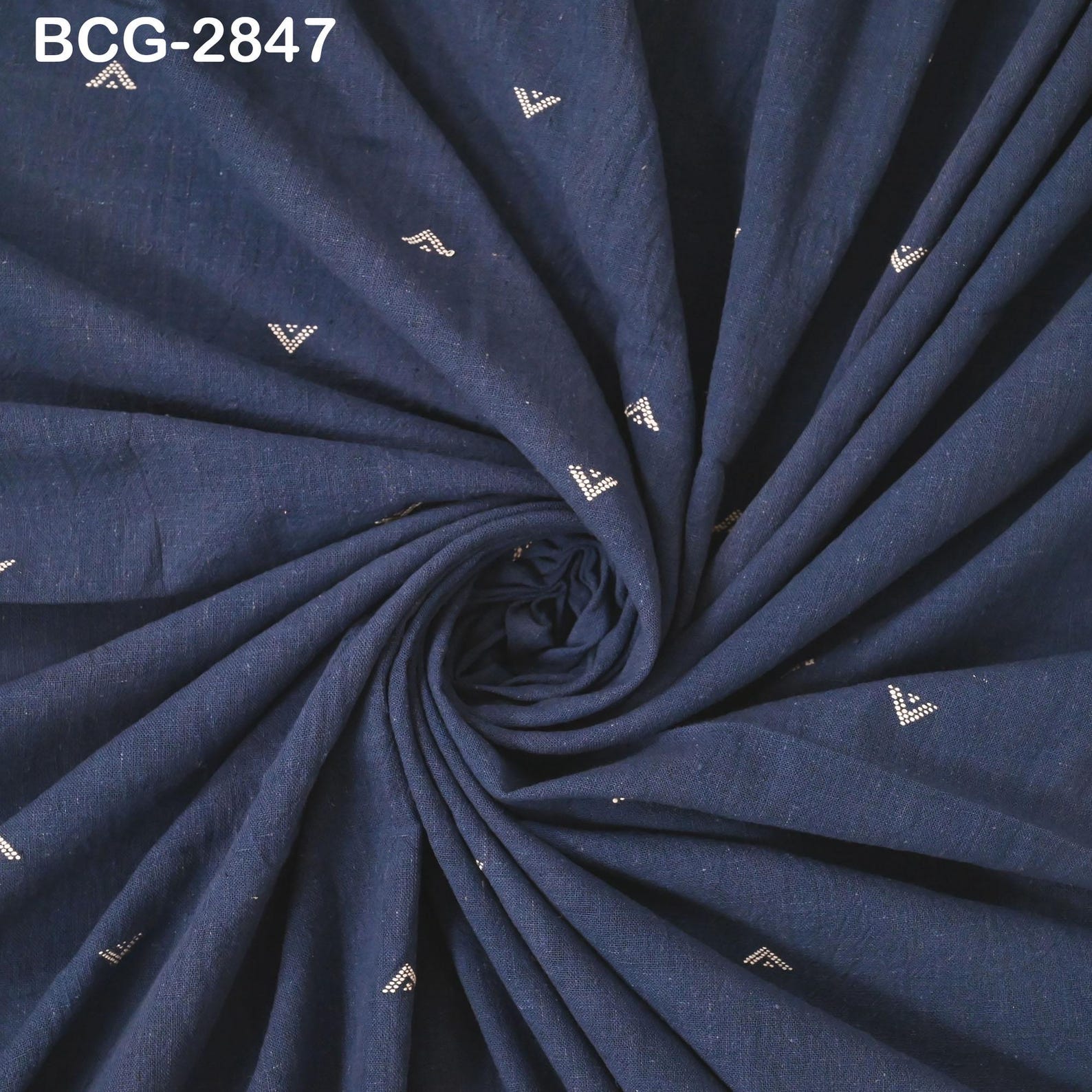 Hand Spun Organic Kala Cotton Fabric by the Yard Kutch Handloom Indian ...