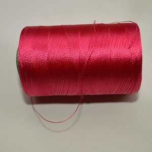 Classic Magenta Art Silk Thread Spool Hand / Machine - Etsy