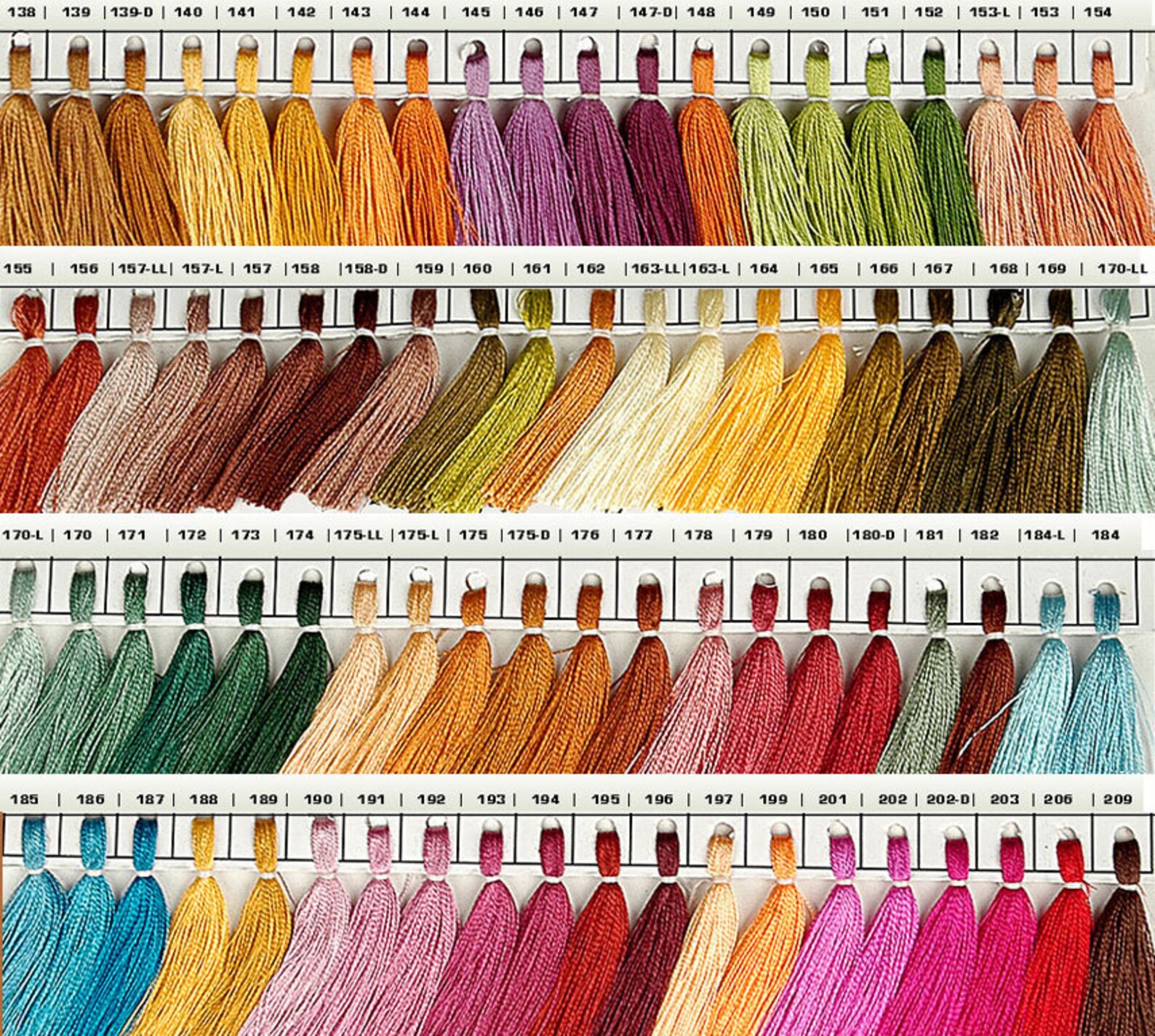 Any 25 Shade of Silk Thread Spool Silk Thread Hand / Machine - Etsy