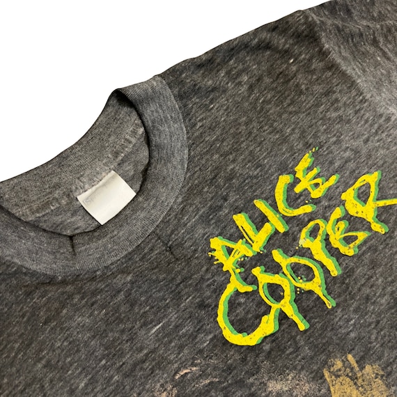 Vintage Gray Alice Cooper Constrictor 1986-1987 sz Me… - Gem