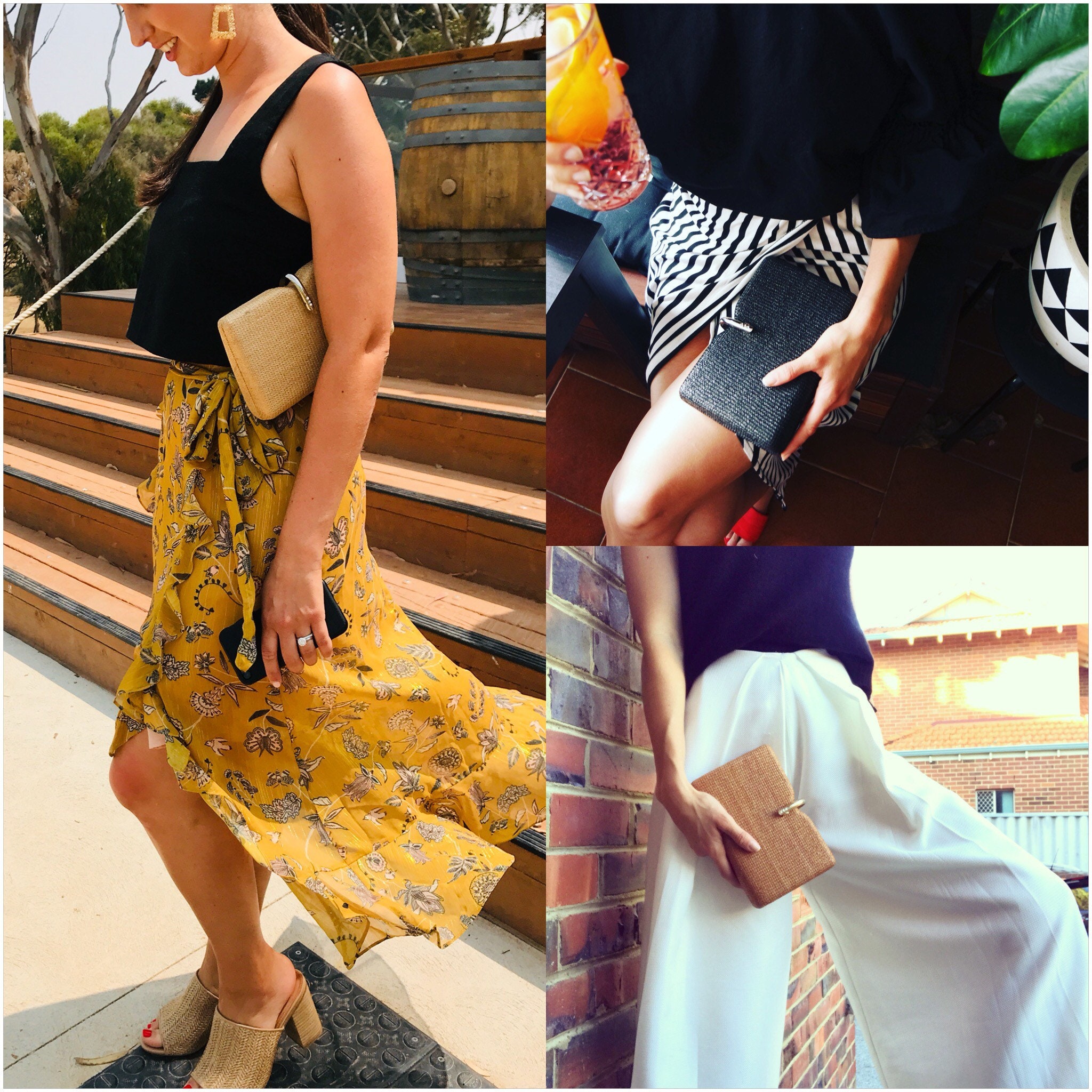 Buy Neutral Classic Essential Clutches Online in India - Etsy