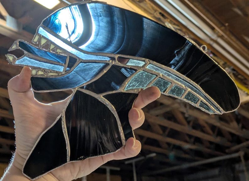 Stained Glass Xenomorph / Alien PATTERN - Etsy