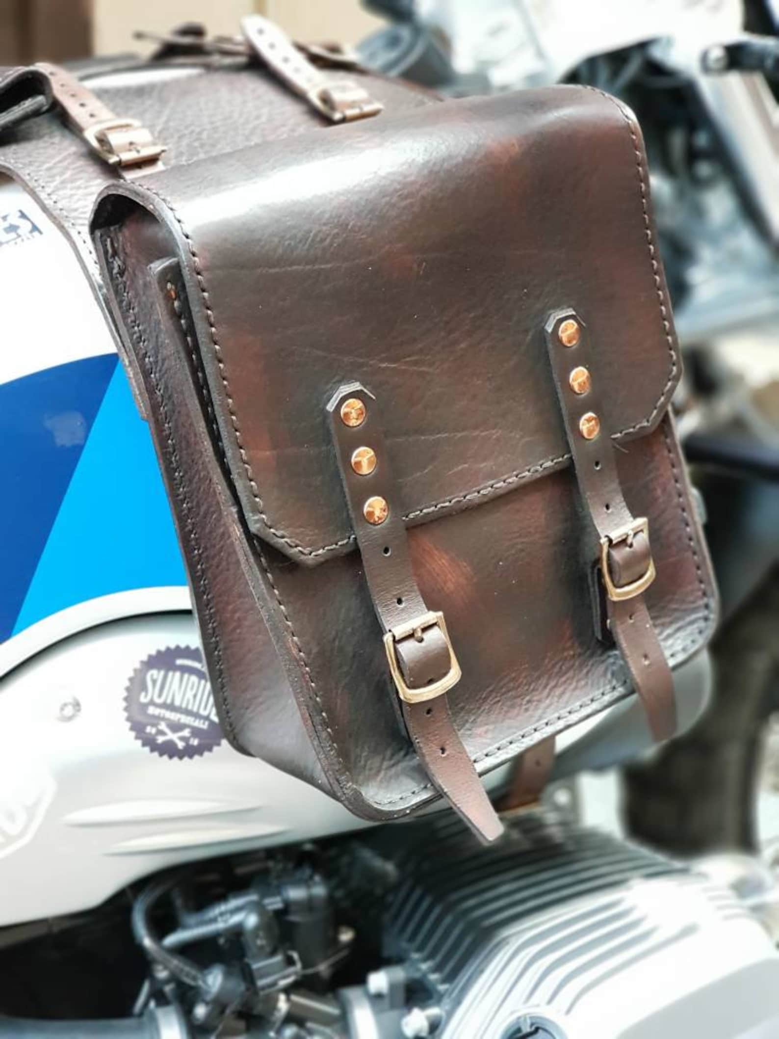 Bolsos de tanque de cuero de la familia Bmw r Nine T con | Etsy