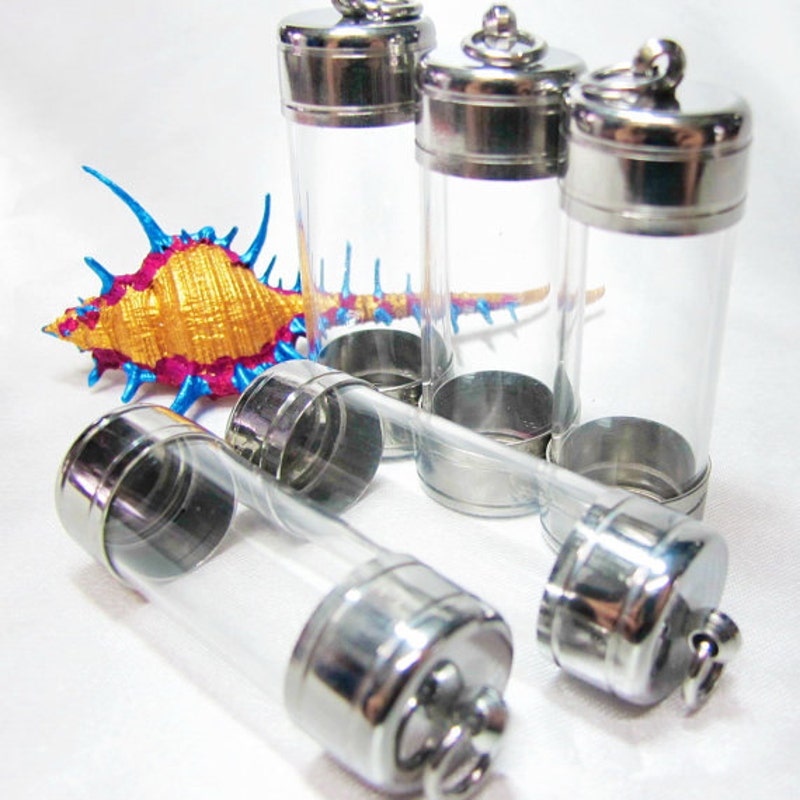 Vial Necklace - Etsy