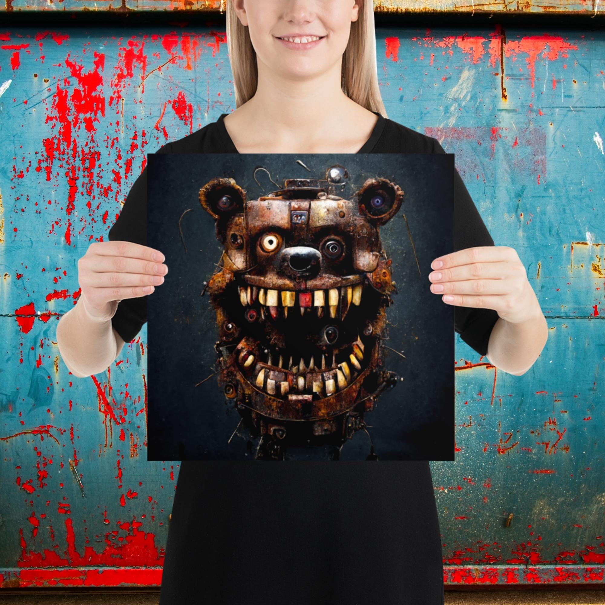 Freddy FNAF Poster Various Sizes Horror Robots Pizza Parlor - Etsy