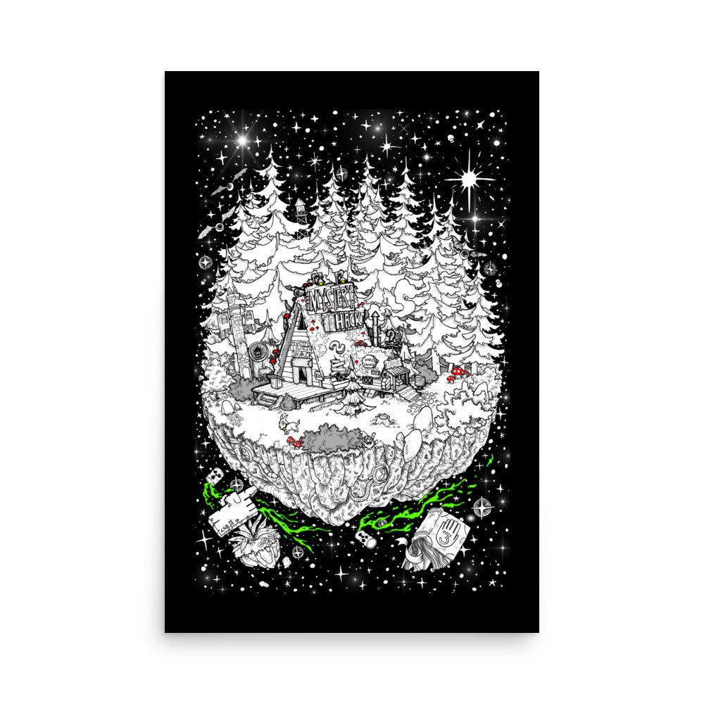 Mystery Shack From Gravity Falls Poster Various Sizes Fan - Etsy