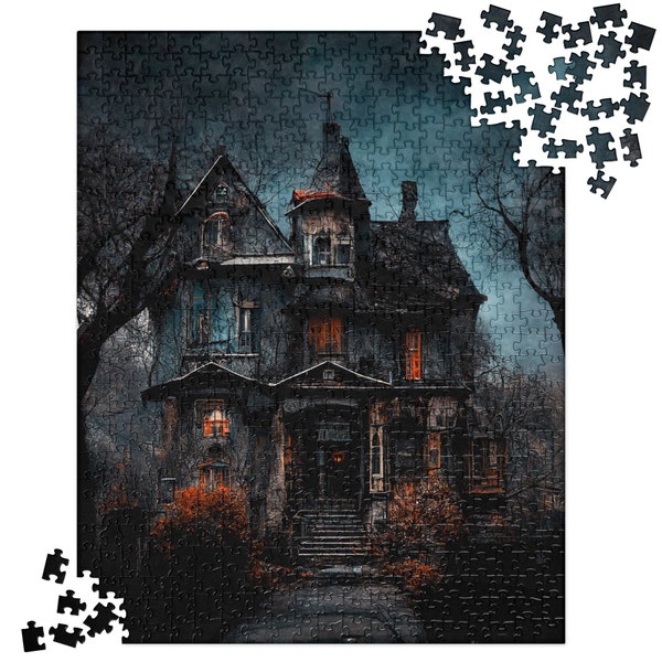 Horror Jigsaw Puzzle - Etsy