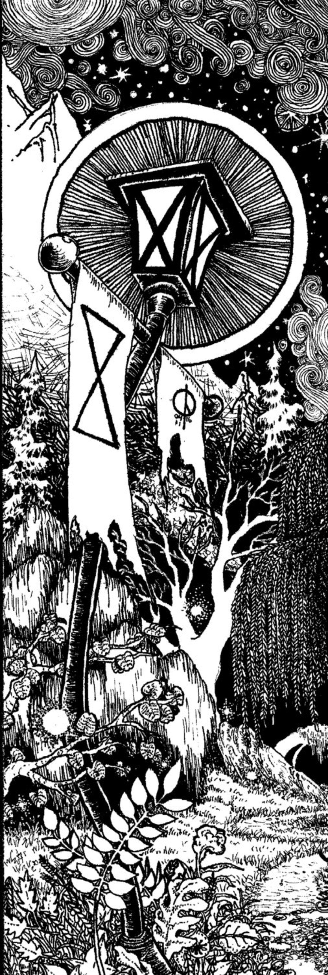 Through Dreams Pen Ink Illustration PRINT. Various Sizes. Fantasy ...