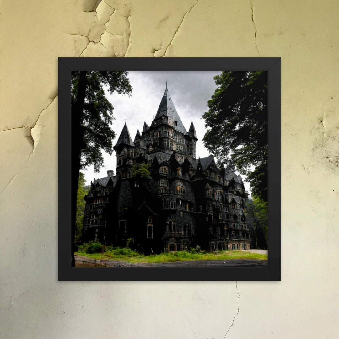 Black Hotel Point Venuti Framed Poster - Etsy